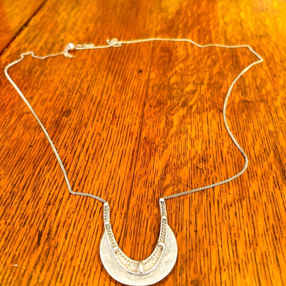 Lucky Brand | Jewelry | Lucky Silver 32 Inch Chain With Horseshoewear ...